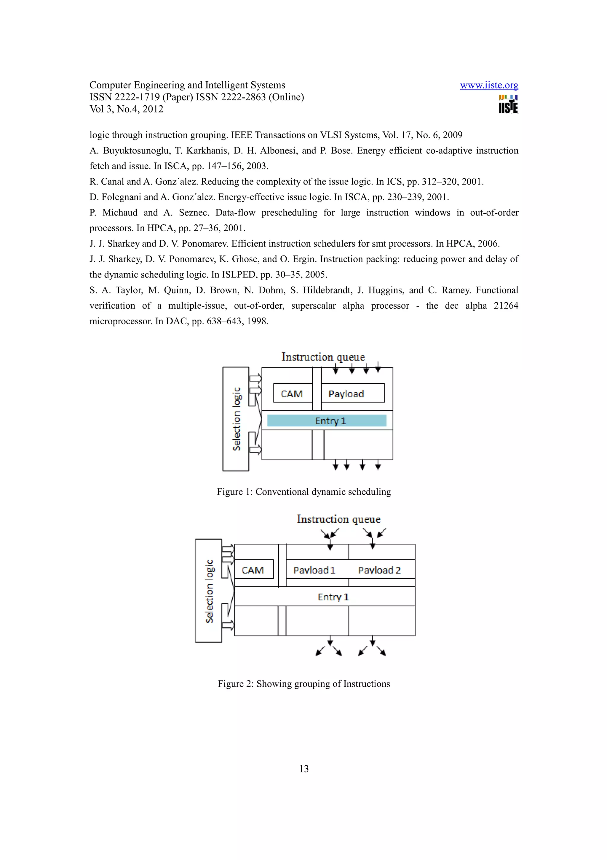 11dynamic Instruction Scheduling For Microprocessors Having Out Of Order Execution Pdf