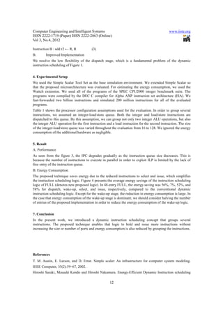 11.dynamic instruction scheduling for microprocessors having out of order execution | PDF ...