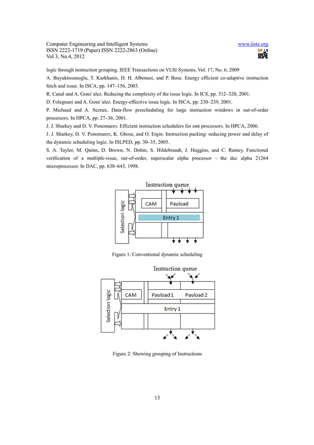 11dynamic Instruction Scheduling For Microprocessors Having Out Of