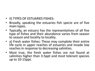 ECOLOGY OF FISHES.pptx full presentation | PPTX