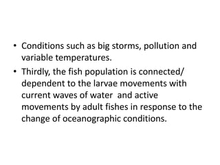 ECOLOGY OF FISHES.pptx full presentation | PPTX