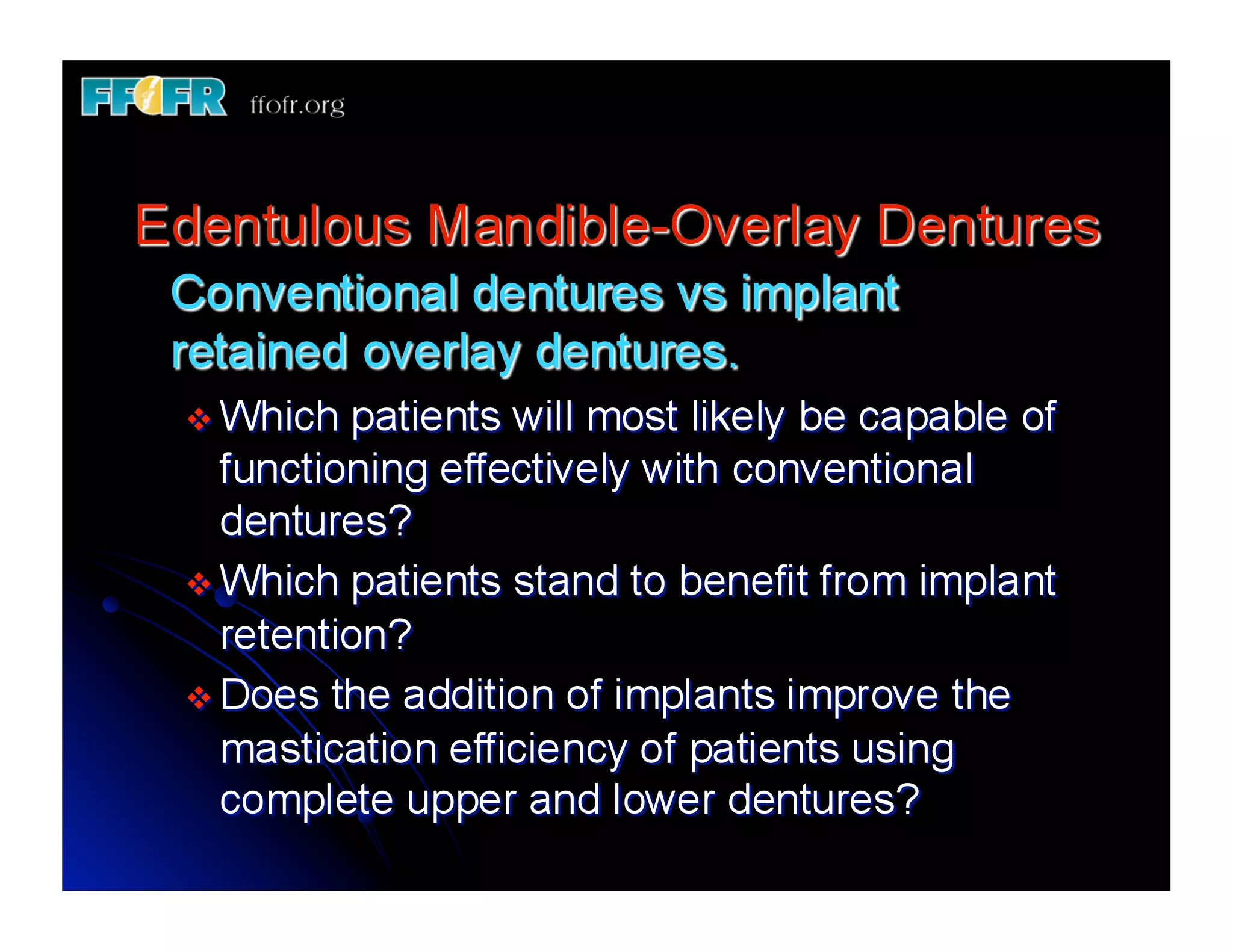 11.edent mand overlay dentures | PDF