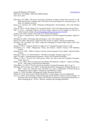 11.effective leadership tool for achieving political stability and ...