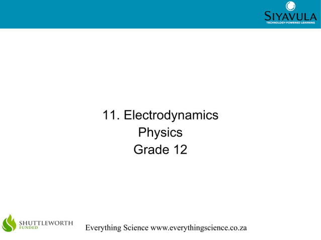 Electrodynamics | ODP