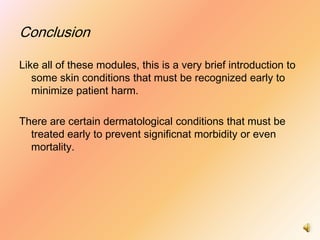 11. emergency dermatology | PPTX