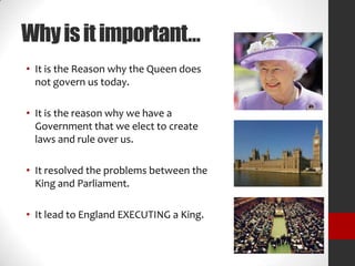 811 - English Civil War Introduction | PPT