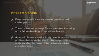 11 essential qualities of a successful event planner | PPT