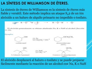 ETERES y EPOXIDOS y sulfuros de química orgánica | PPT