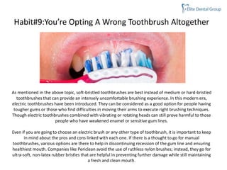 11 every-day-brushing-habits-that-damage-your-gums-teeth | PPTX