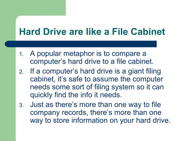 FAT vs NTFS | PPT | Operating Systems | Computer Software and Applications