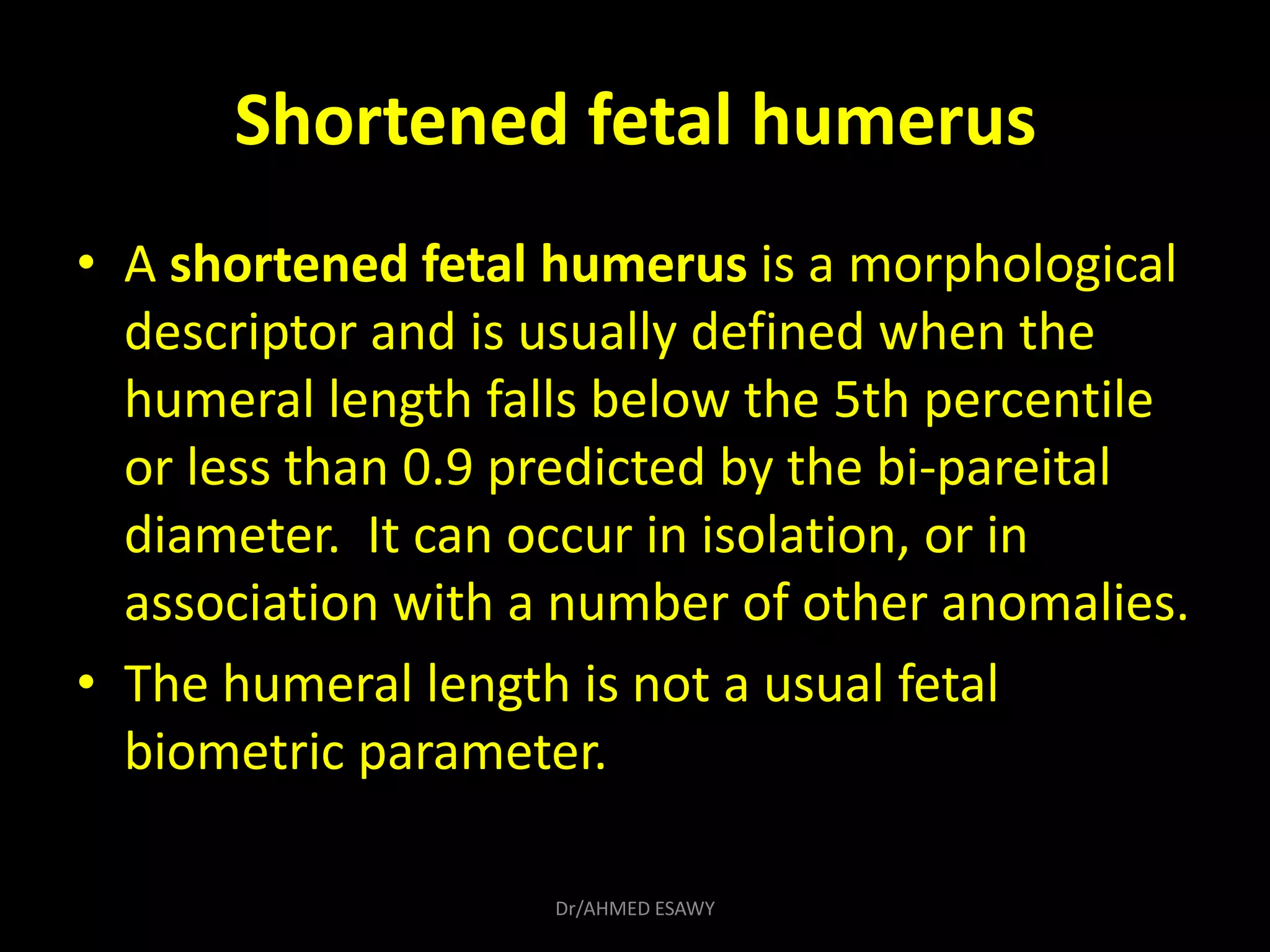 11-Fetal skeletal system part 2 Dr Ahmed Esawy | PPT