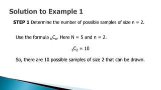 11-Finding-the-Mean-and-Variance-of-the-Sampling-Distribution-of-Means ...