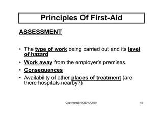 11 first aid revised | PDF | First Aid | Injuries