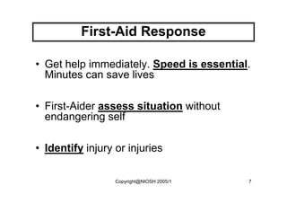 11 first aid revised | PDF | First Aid | Injuries