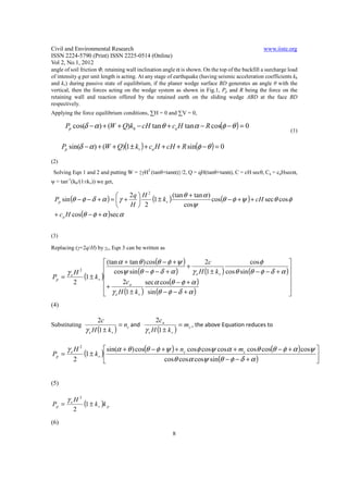 11.formulation of seismic passive resistance of non | PDF