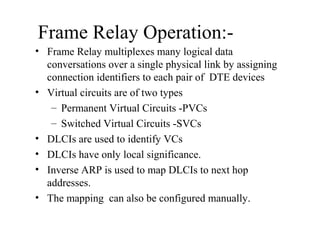 CCNA- part 11 frame relay | PPT