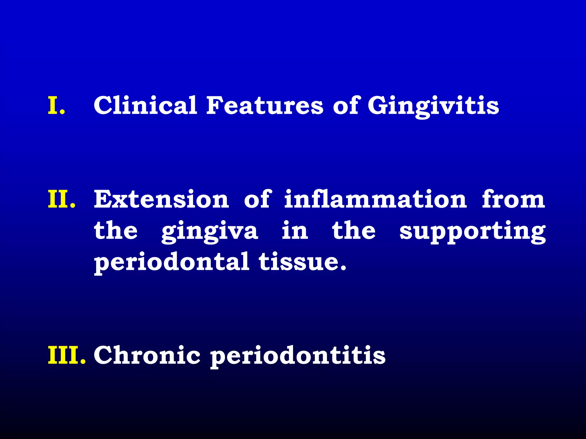 From Gingivitis to Periodontitis | PDF