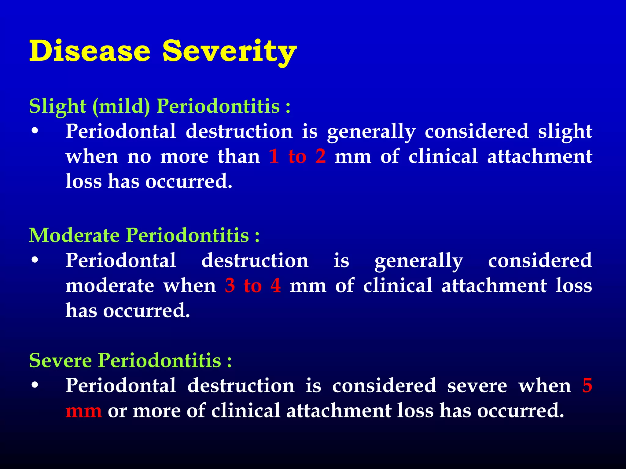 From Gingivitis to Periodontitis | PDF