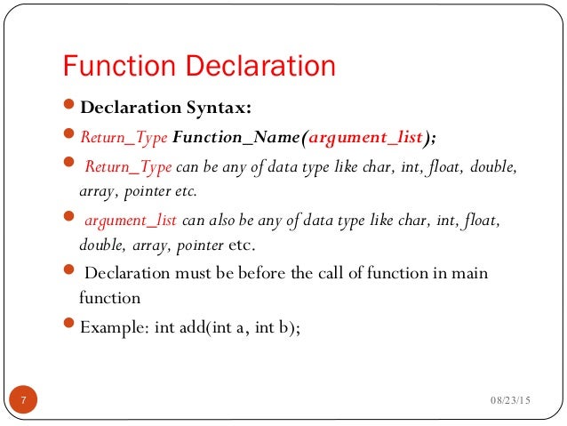11 functions