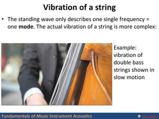 Fundamentals of Music Instrument Acoustics | PDF