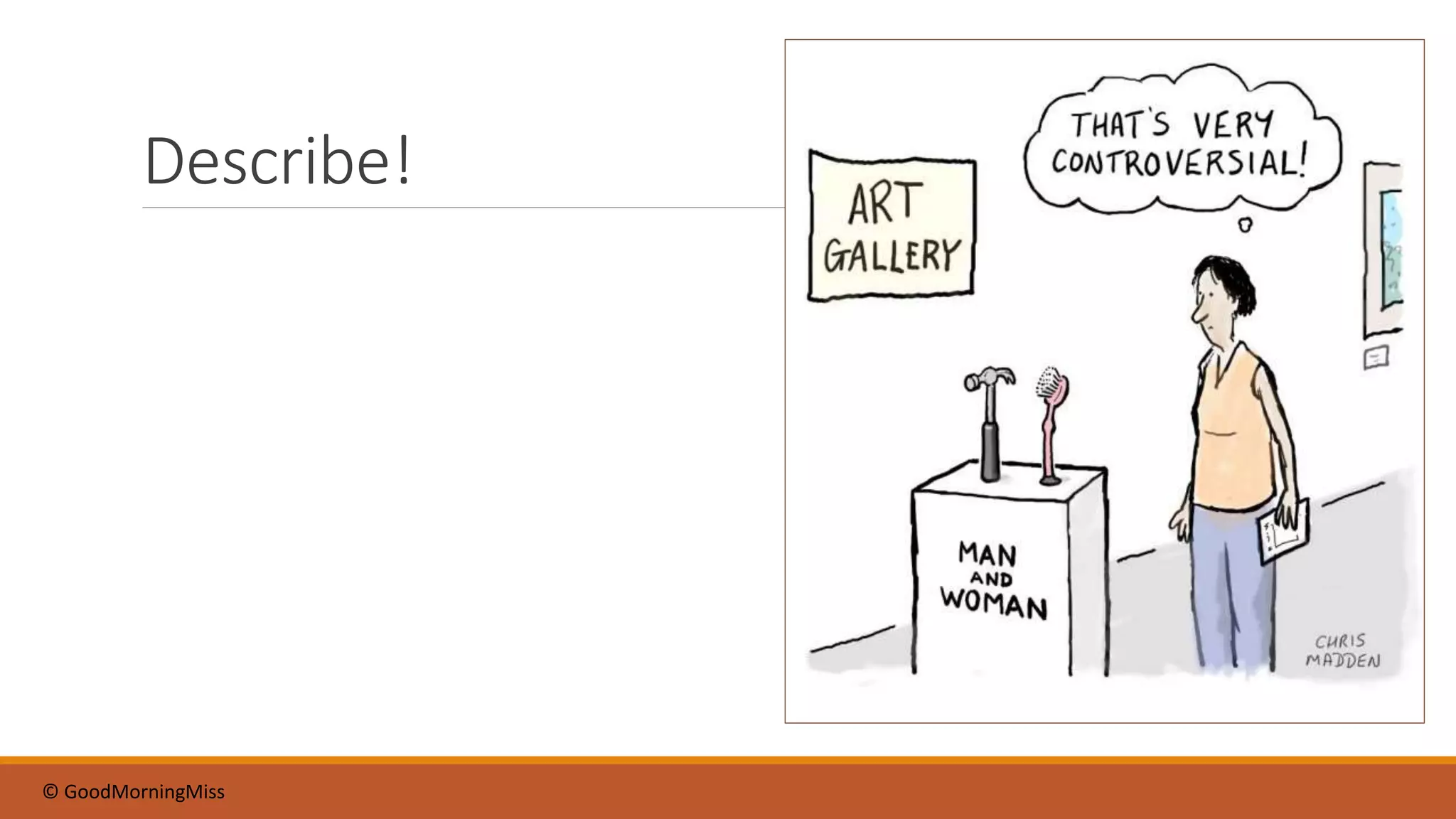 Gender stereotypes cartoon | PPTX