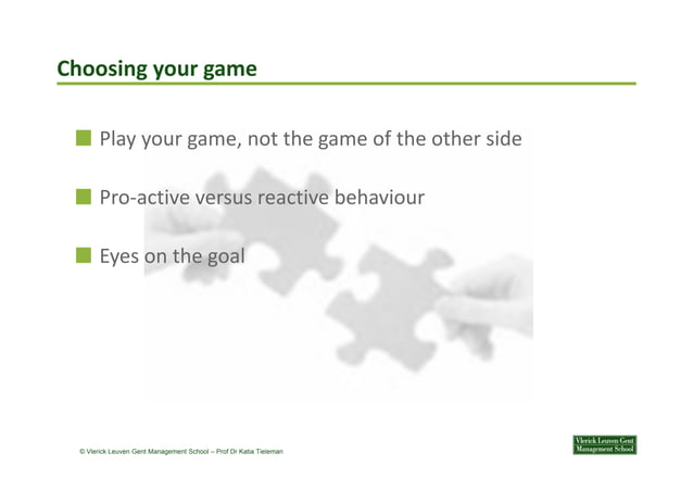 Negotiation & social partners - Prof. dr. Katia Tieleman | PDF | Science