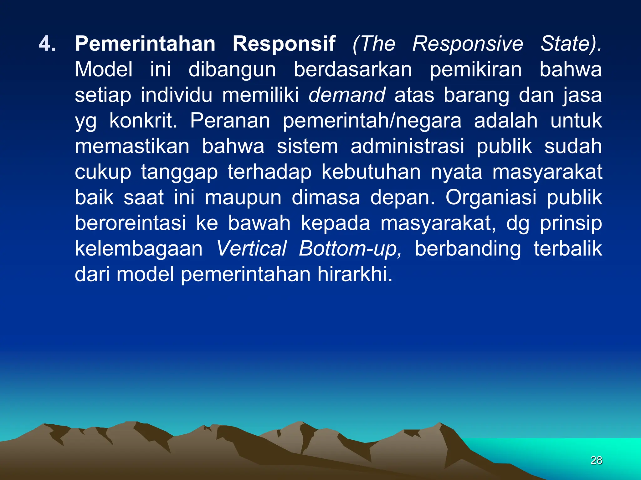 Good-Governance indonesia yang baik ppt1 | PPT