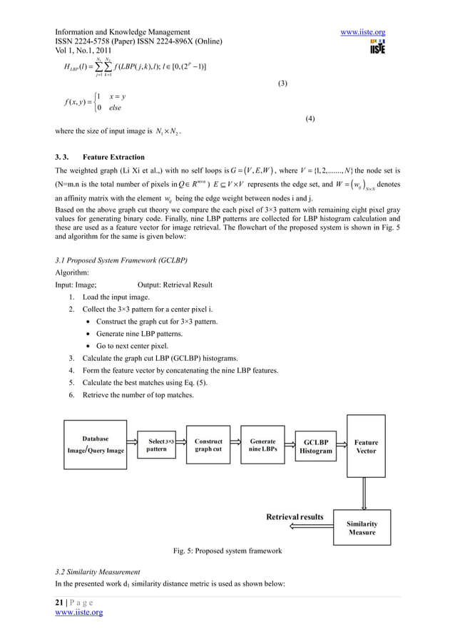 11.graph cut based local binary patterns for content based image retrieval | PDF | Databases ...