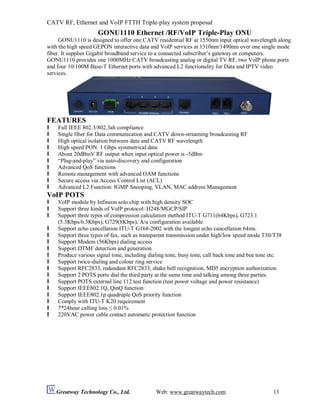 11.greatway triple playproposal110422 | PDF