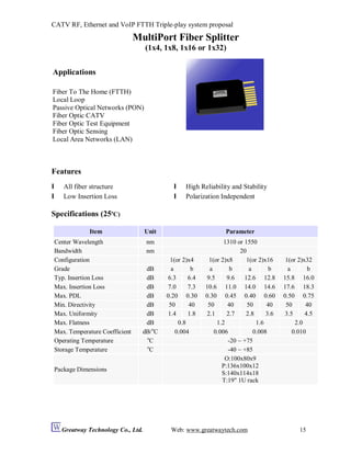 11.greatway triple playproposal110422 | PDF