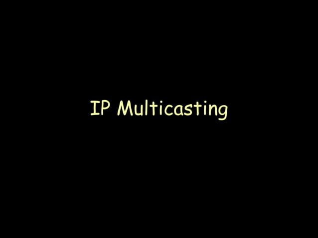 Group Communication (Distributed computing) | PPT