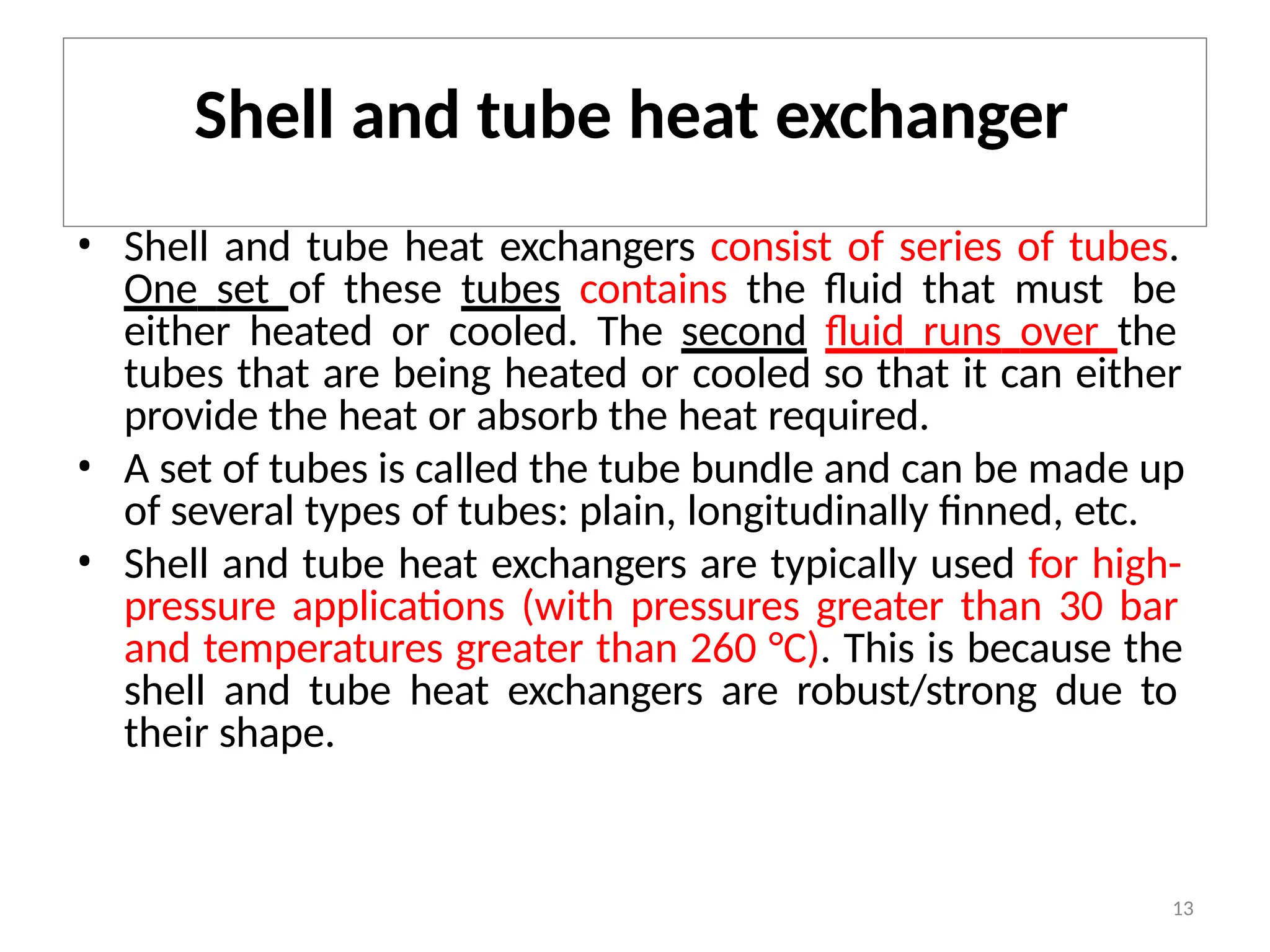 11- Heat exchangers theory and mechanism | PPTX