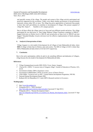 11.human development index (hdi) a case study of aasgaon village, dist ...
