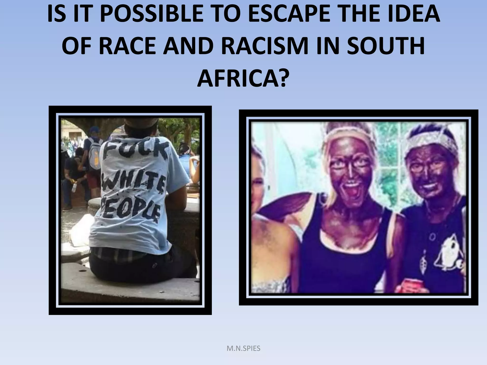 Ideas of race: Theories and Practice | PPTX