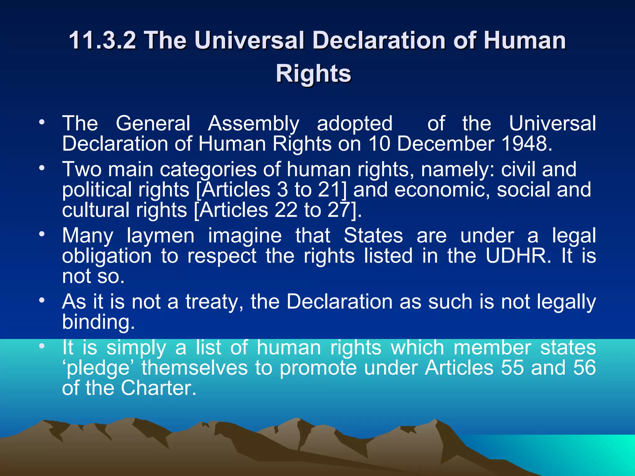 international human rights law | PPT