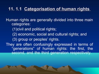 international human rights law | PPT
