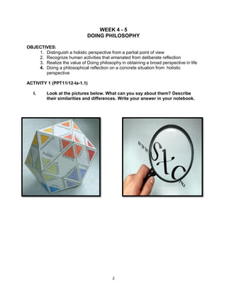 11-Intro-to-Philo activity.pdf mODULES GRADE 11 | PDF