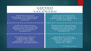 Gifted and Talented Students | PPTX