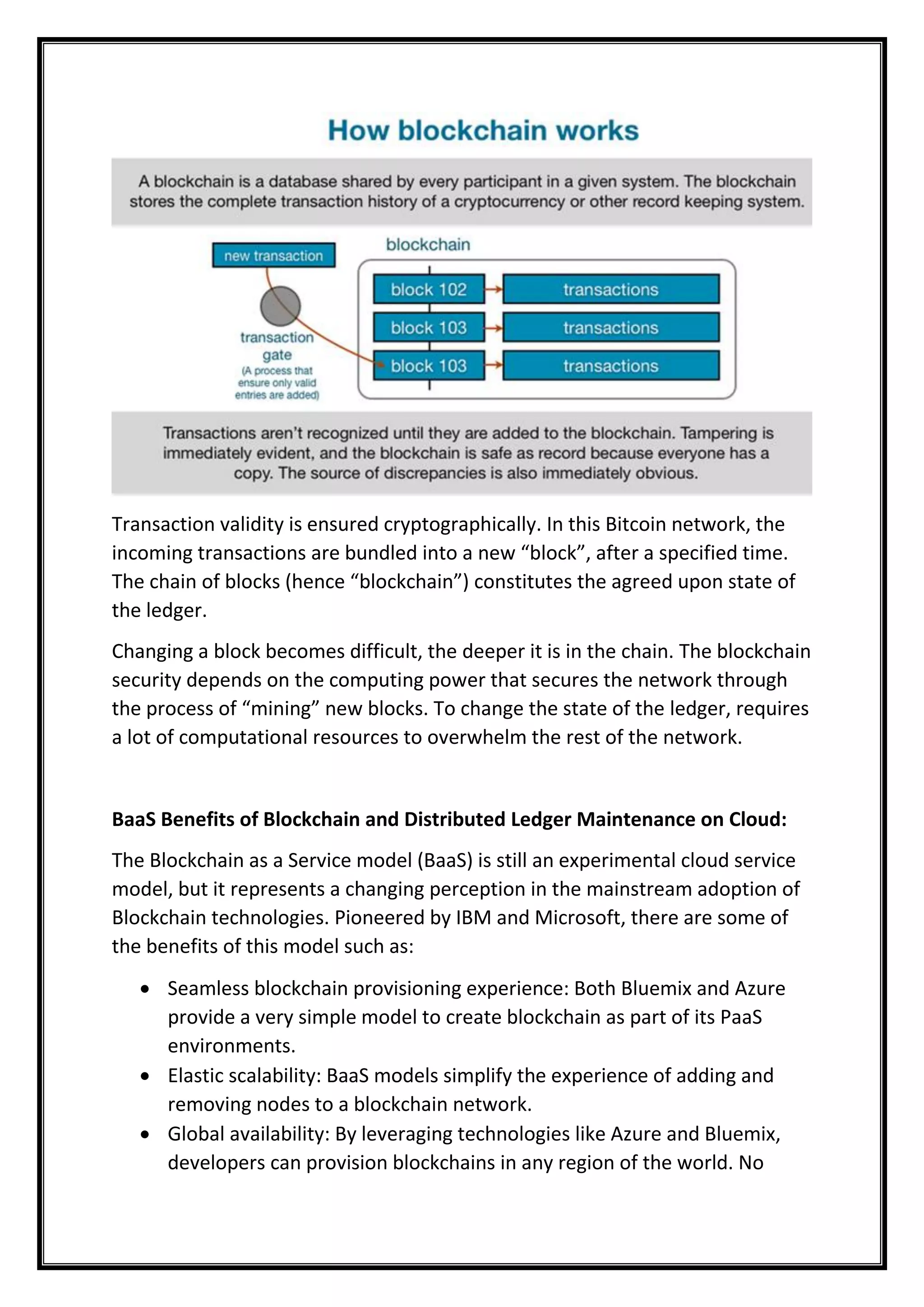 Is Azure Blockchain Cloud the Future of Cloud Computing | Sysfore | PDF