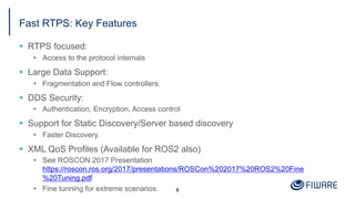 FIWARE Global Summit - Fast RTPS: Programming with the Default middleware for Robotics Adopted ...