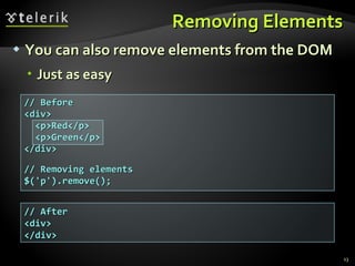 jQuery Fundamentals | PPT