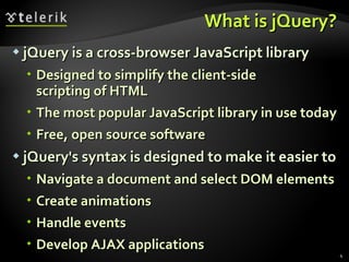 jQuery Fundamentals | PPT