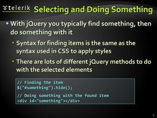 jQuery Fundamentals | PPT