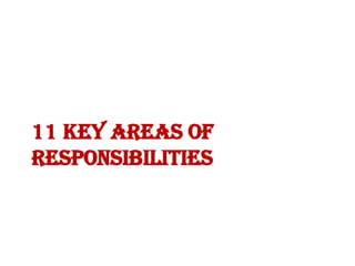 11-Key-Areas-123Of-Responsibilities.pptx | Business | Business and Finance