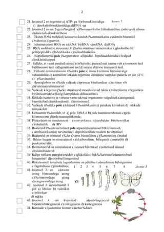 11. klassi kordamisküsimused, | DOC