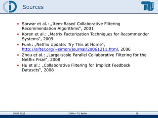 Latent factor models for Collaborative Filtering | PDF