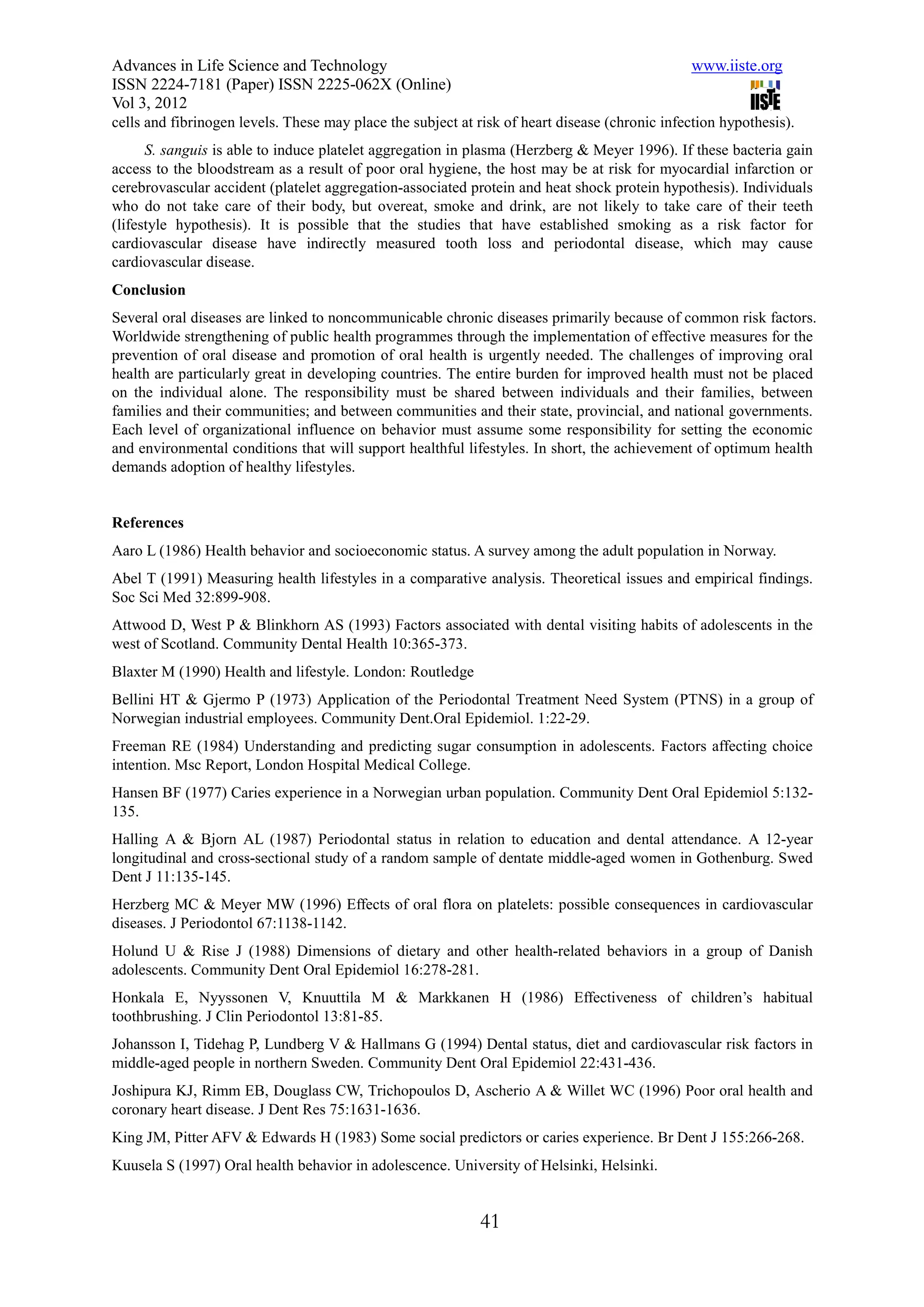 11.lifestyle and oral health | PDF