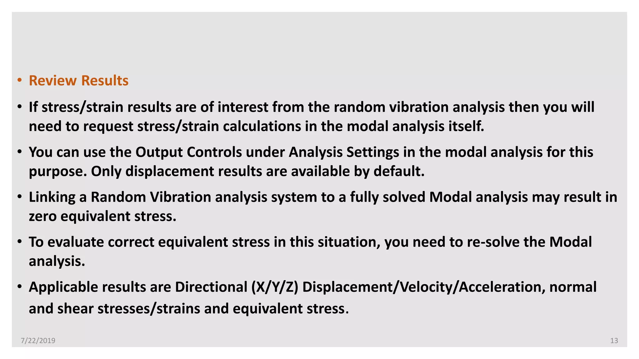 11 (l)random vibrations methodology | PPTX
