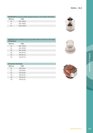 OzLinc Industries Marine Fittings Catalogue | PDF