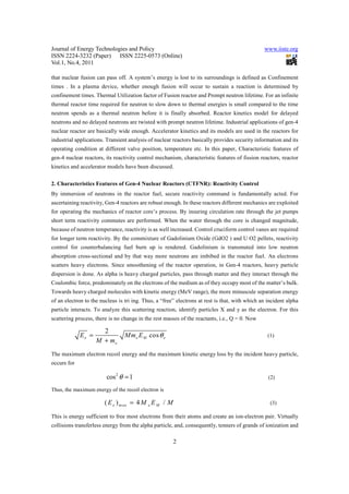11.mathematics of fusion reactors and energy gain factor model | PDF